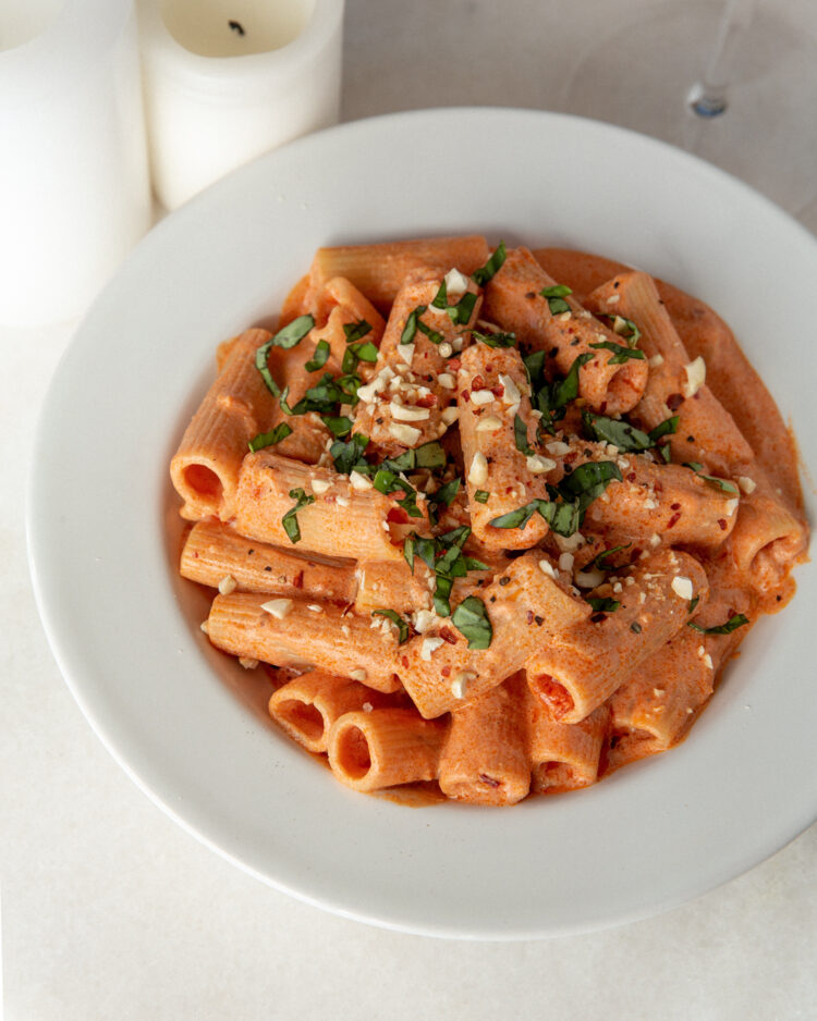 Spicy Vodka Pasta⁣ - Emily Grace Food