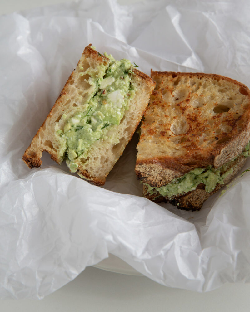 Avo Toast Sandwich - Emily Grace Food