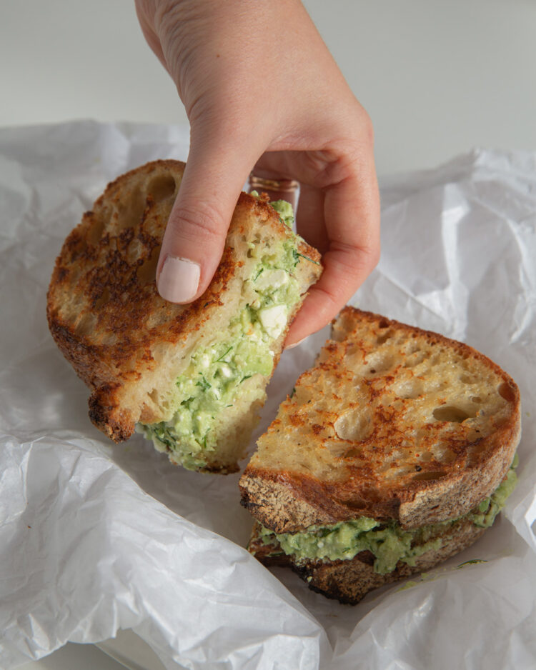 Avo Toast Sandwich – Emily Grace Food