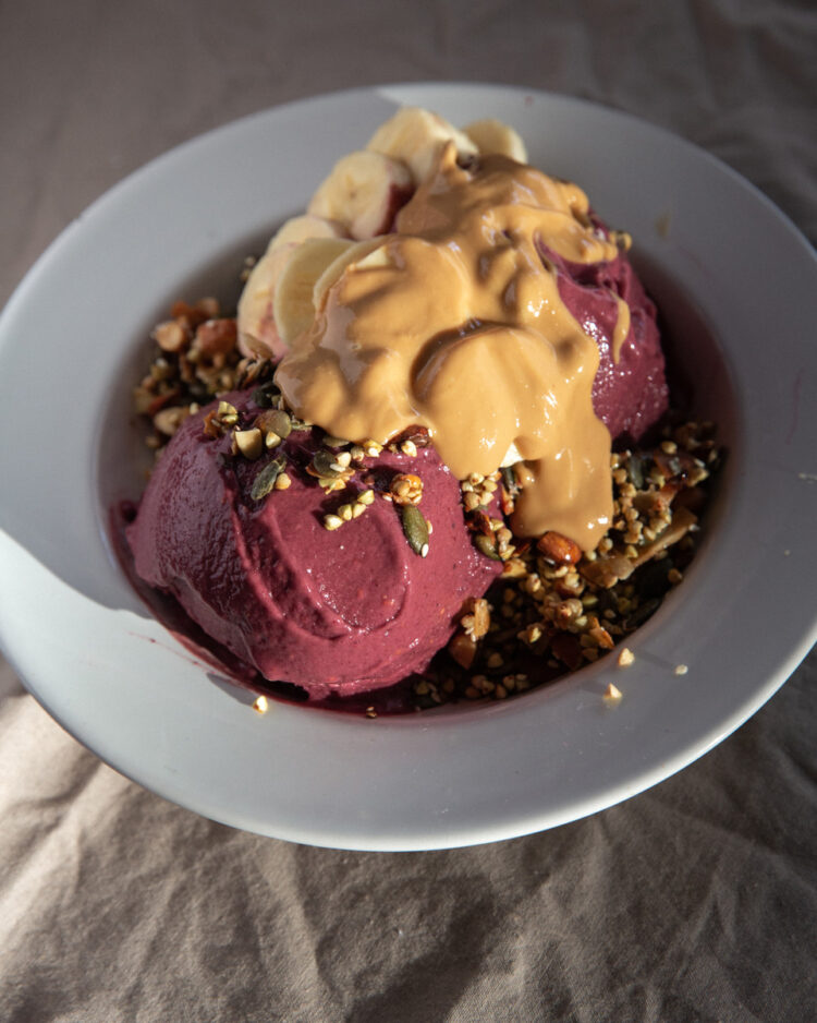 Açai Ice-Cream⁣ - Emily Grace Food