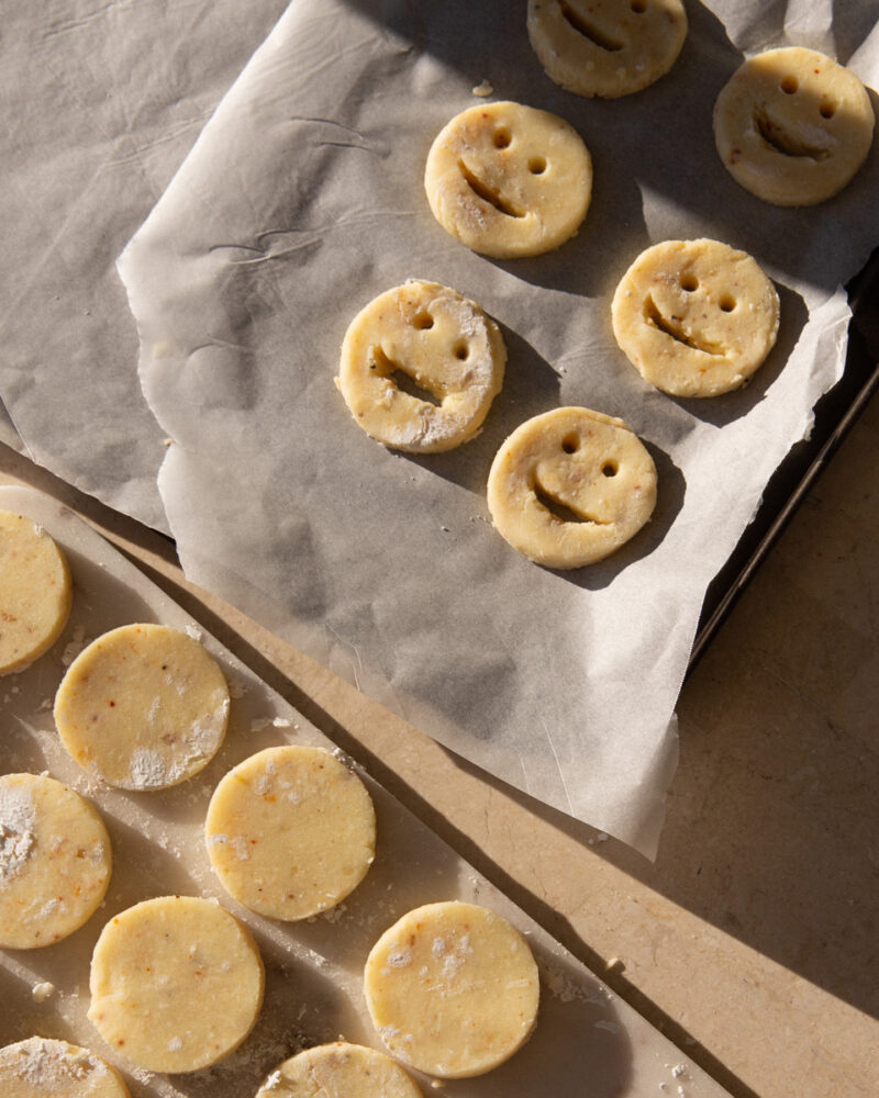 Healthy Baked Smiley Fries - Emily Grace Food